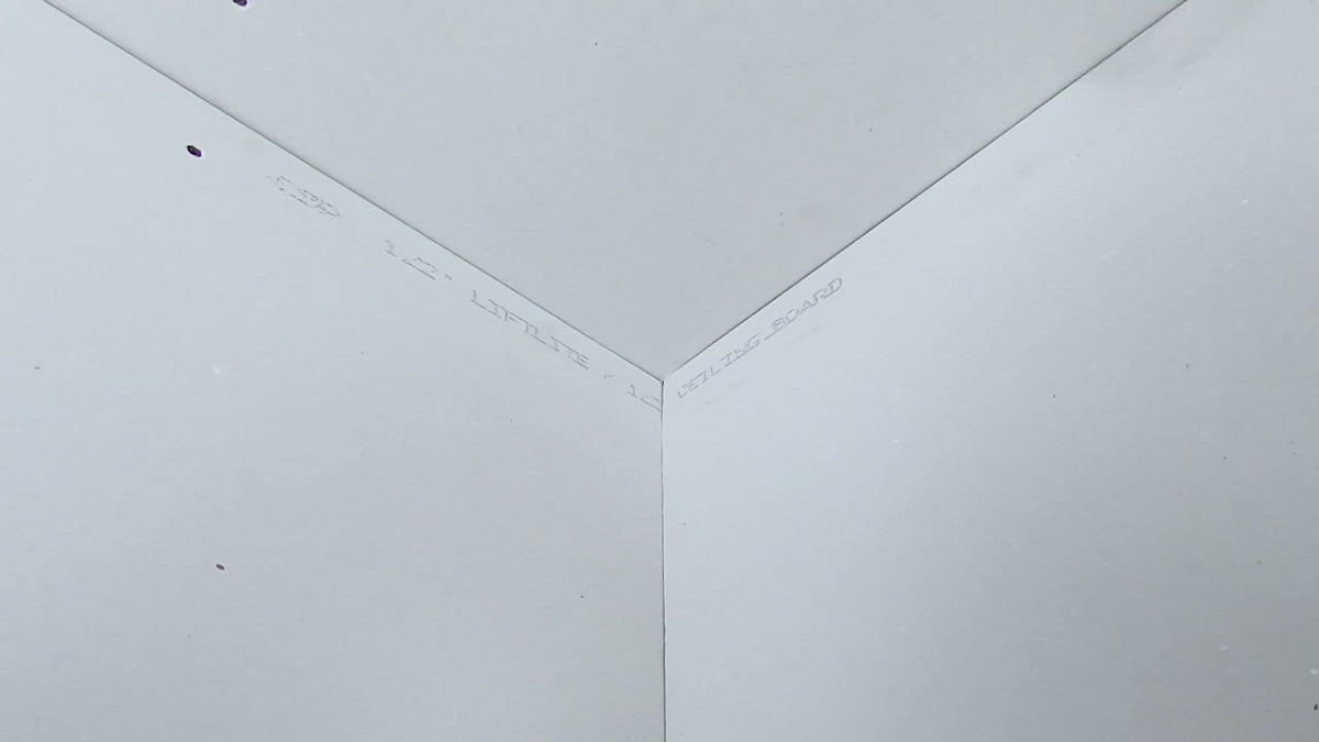 3Way 25-Piece Bulk Pack - Drywall Corner Pre-Fabricated 3 Way Corner ...